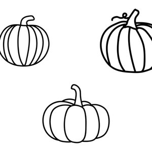Halloween Pumpkin Procreate Brush Stamps Set 2, 19 Spooky Pumpkin ...