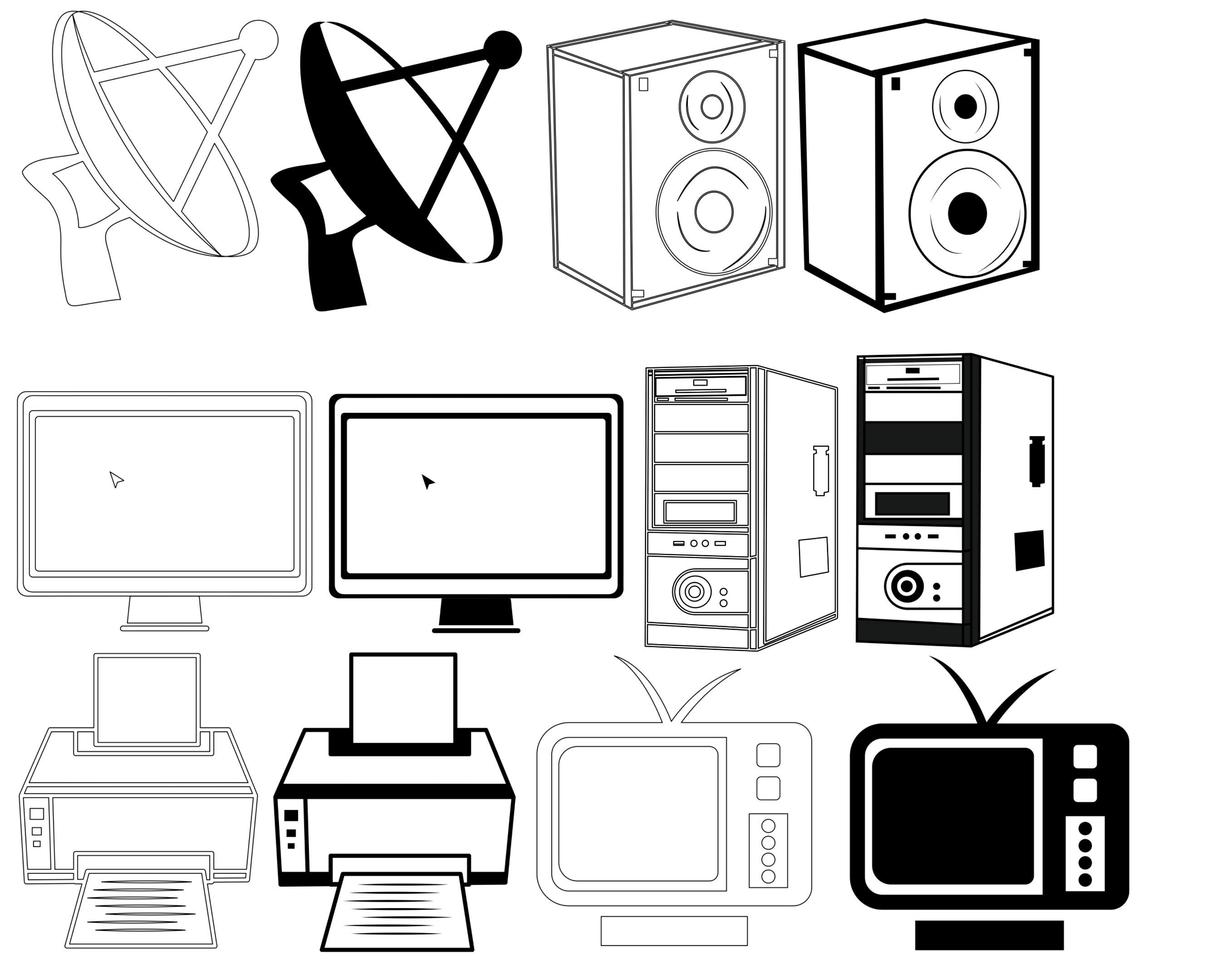 Gaming Computer Icons Set 1 Procreate Brush Stamps, 62 Game Icons - Etsy