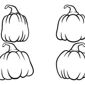 Halloween Pumpkin Procreate Brush Stamps Set 2, 19 Spooky Pumpkin ...