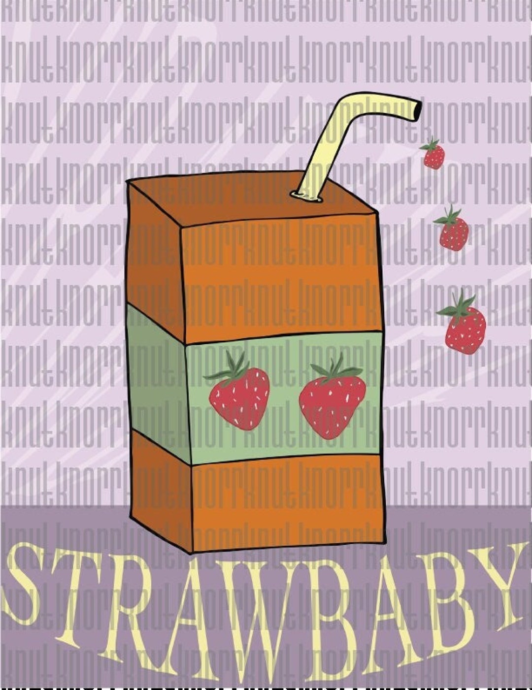 Juice Box Digital Print - Etsy