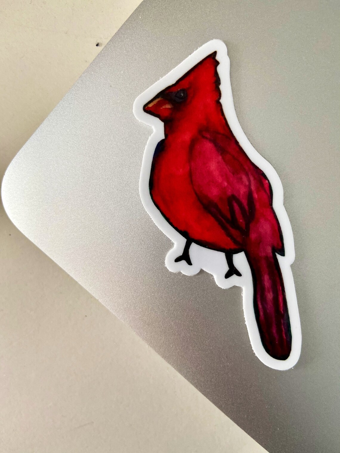 Cardinal sticker animal sticker bird sticker animal art | Etsy