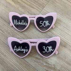 Personalised Birthday Sunglasses | Novelty Glasses | Personalised ...