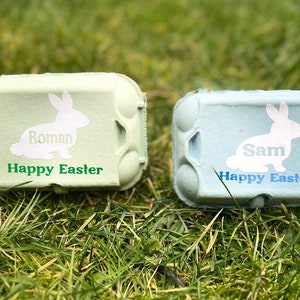 Personalised Easter Egg Boxes Personalised Easter Egg Cartons. Perfect ...