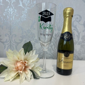 Personalised Graduation Glass Graduation Gift 2023. Graduation Glass ...