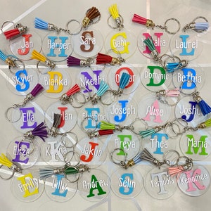 Class Set of 30 Personalised Key-rings - Brilliant End of Term Gift ...