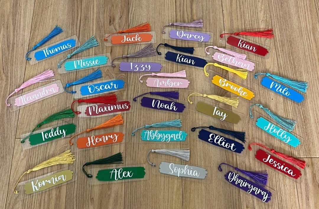 Class Set of 30 Personalised Bookmarks - Brilliant End of Term Gift ...