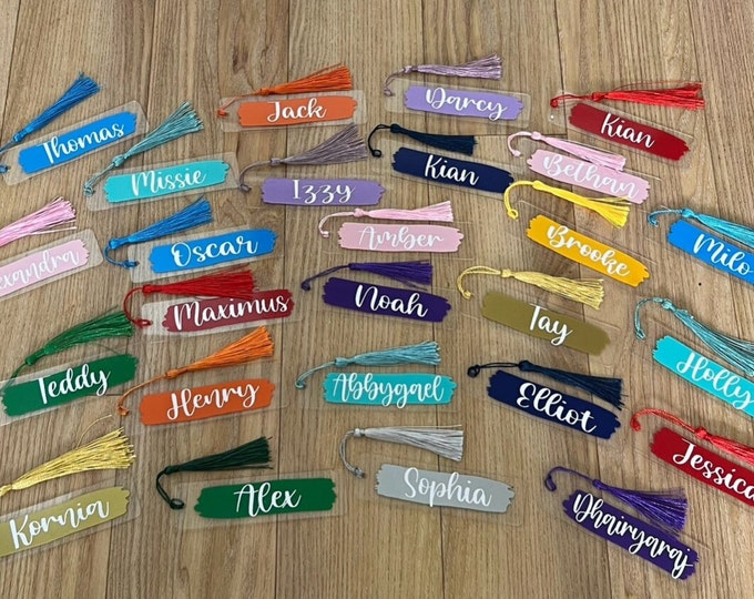 Class Set of 30 Personalised Bookmarks - Brilliant End of Term Gift ...