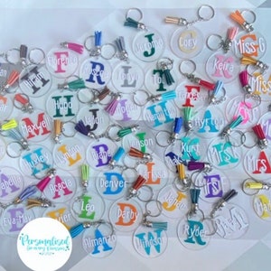 Class Set of 30 Personalised Key-rings - Brilliant End of Term Gift ...