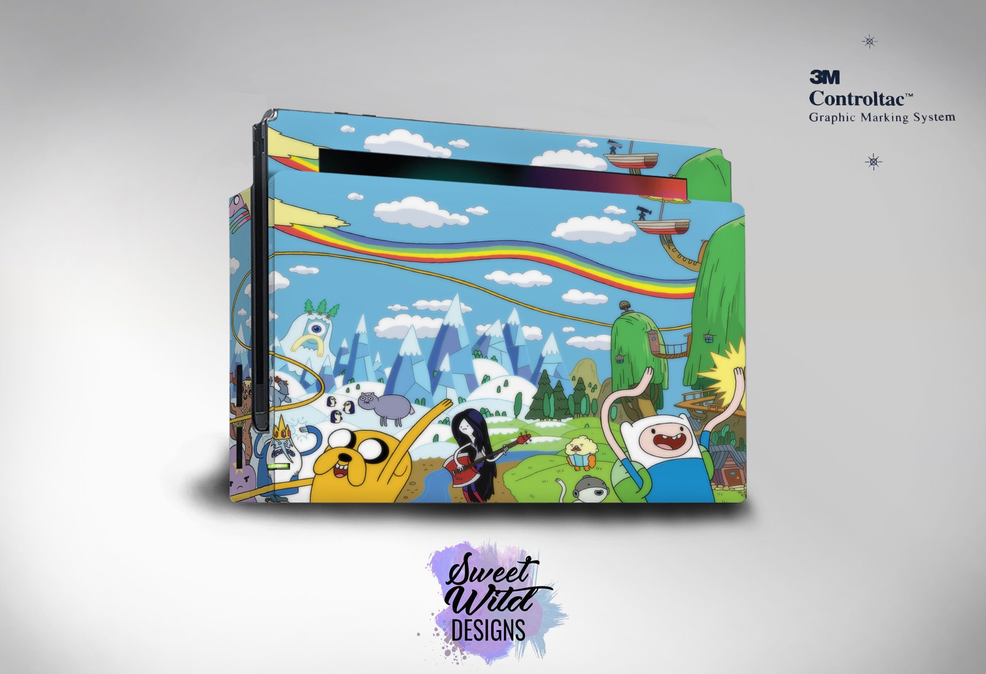 Adventure Time Nintendo Switch skin marceline dock skin | Etsy