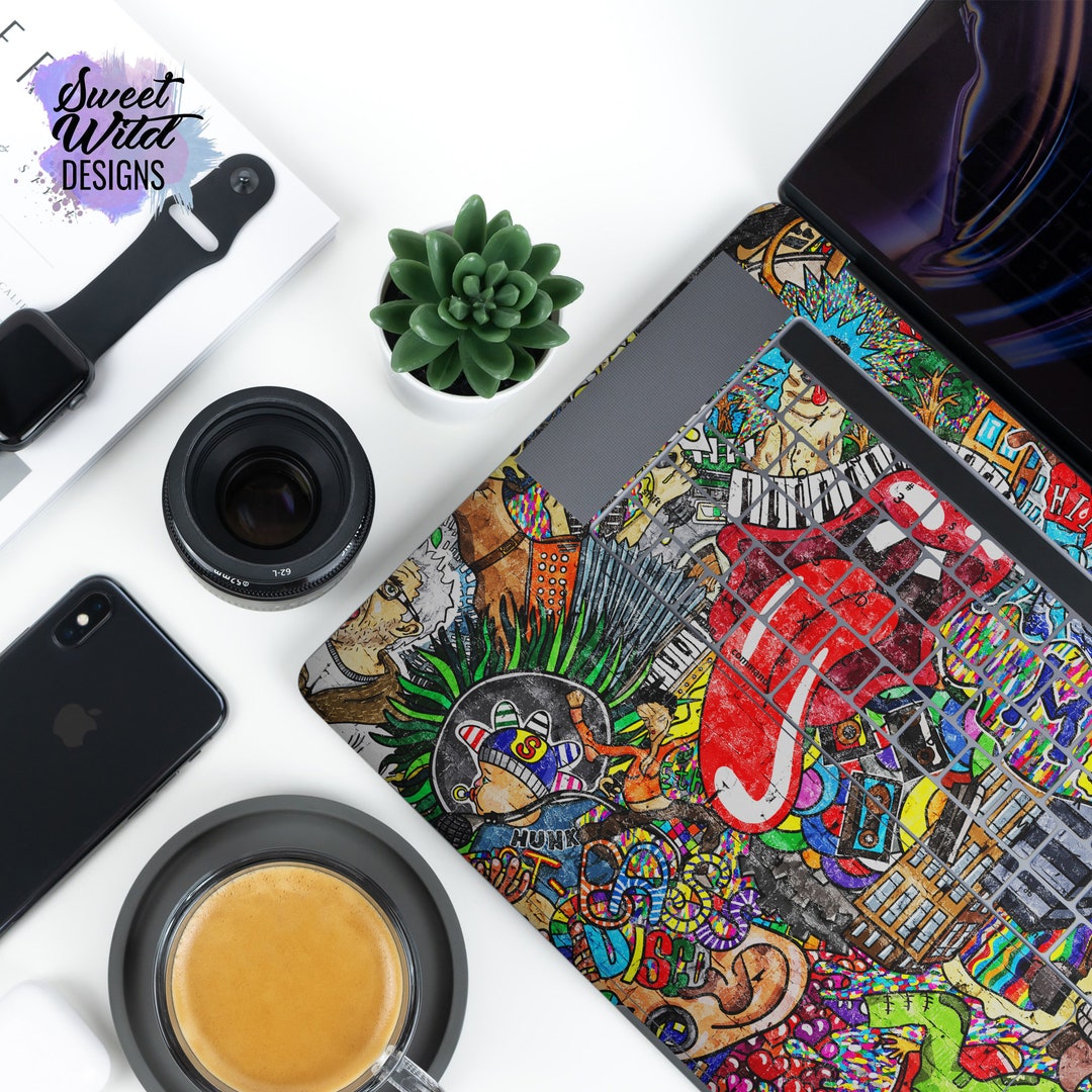 Graffiti Cool Street Art Grunge Teenager Colorful MacBook Air 11 Decal ...