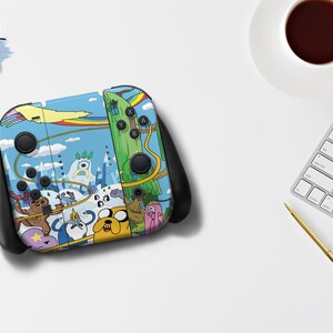 Adventure Time Nintendo Switch skin animation vinyl wrap | Etsy
