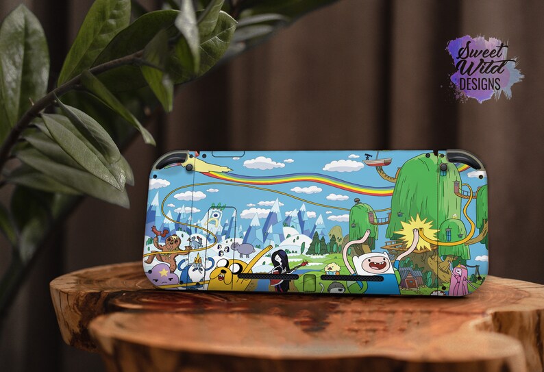 Adventure Time Nintendo Switch skin animation vinyl wrap | Etsy