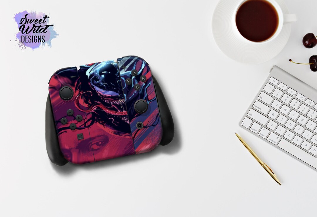 Venom Nintendo Switch Skin: Monster Comic Art Decal - Etsy