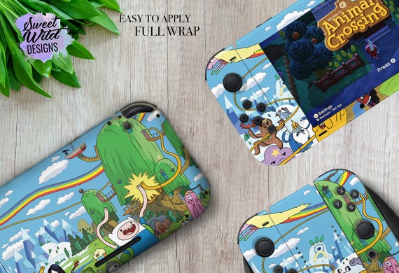 Adventure Time Nintendo Switch skin animation vinyl wrap | Etsy
