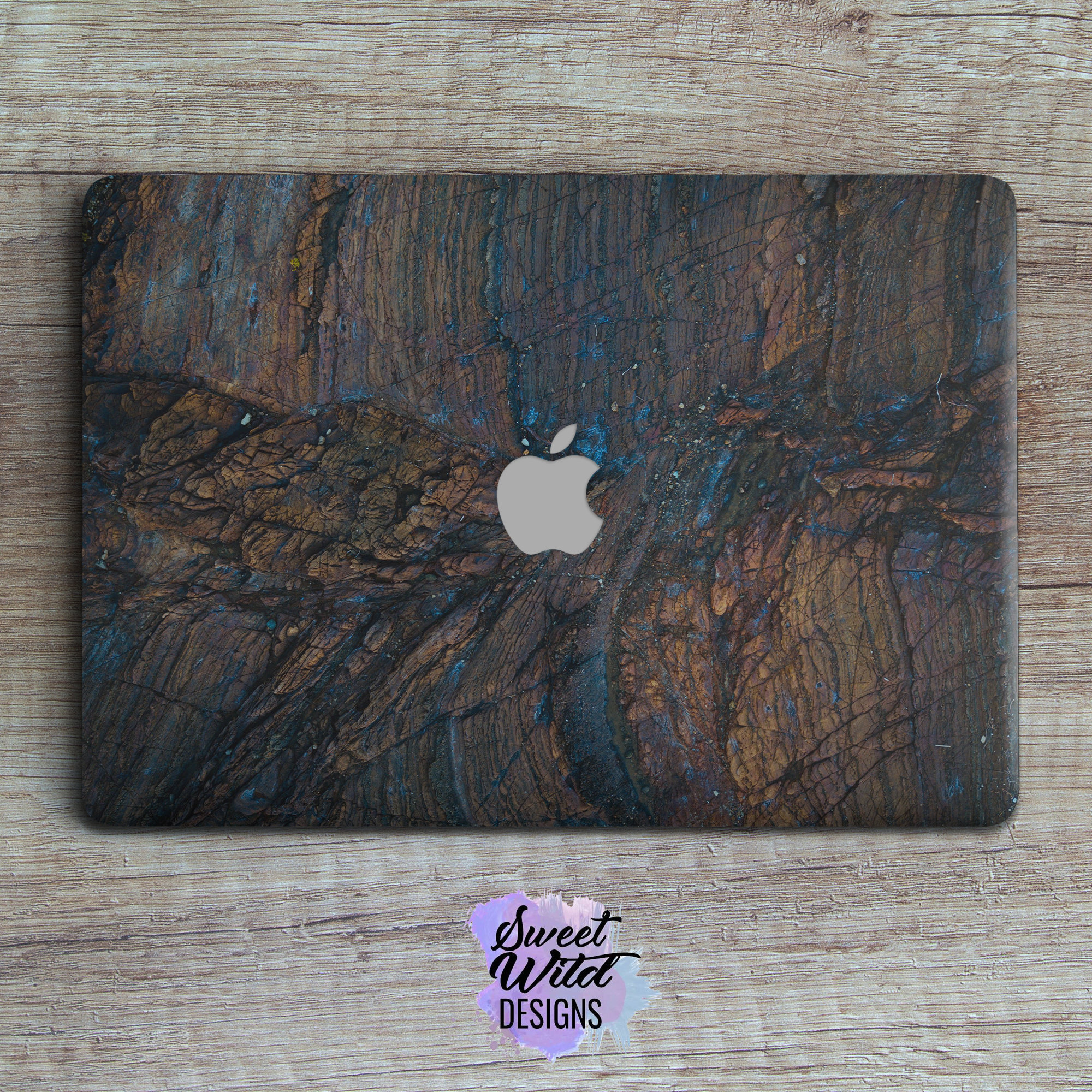 Dark Brown Wood Texture Decal for Macbook Wood Texture Hp - Etsy