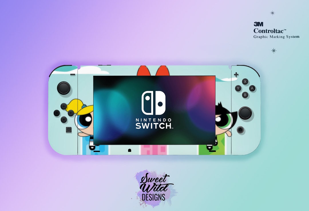 The Powerpuff Girls Bubbles, Blossom and Buttercup Art Creative Decal ...