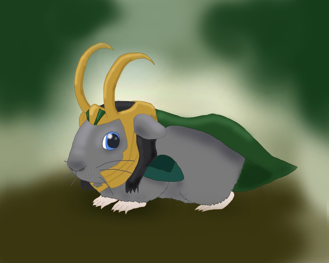 Loki: Pig of Mischief - Etsy