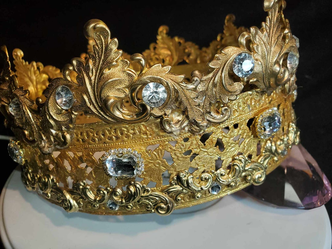 Crown of Darius, Medieval Crown, Custom Crown, Party Crown, Mens Crown ...