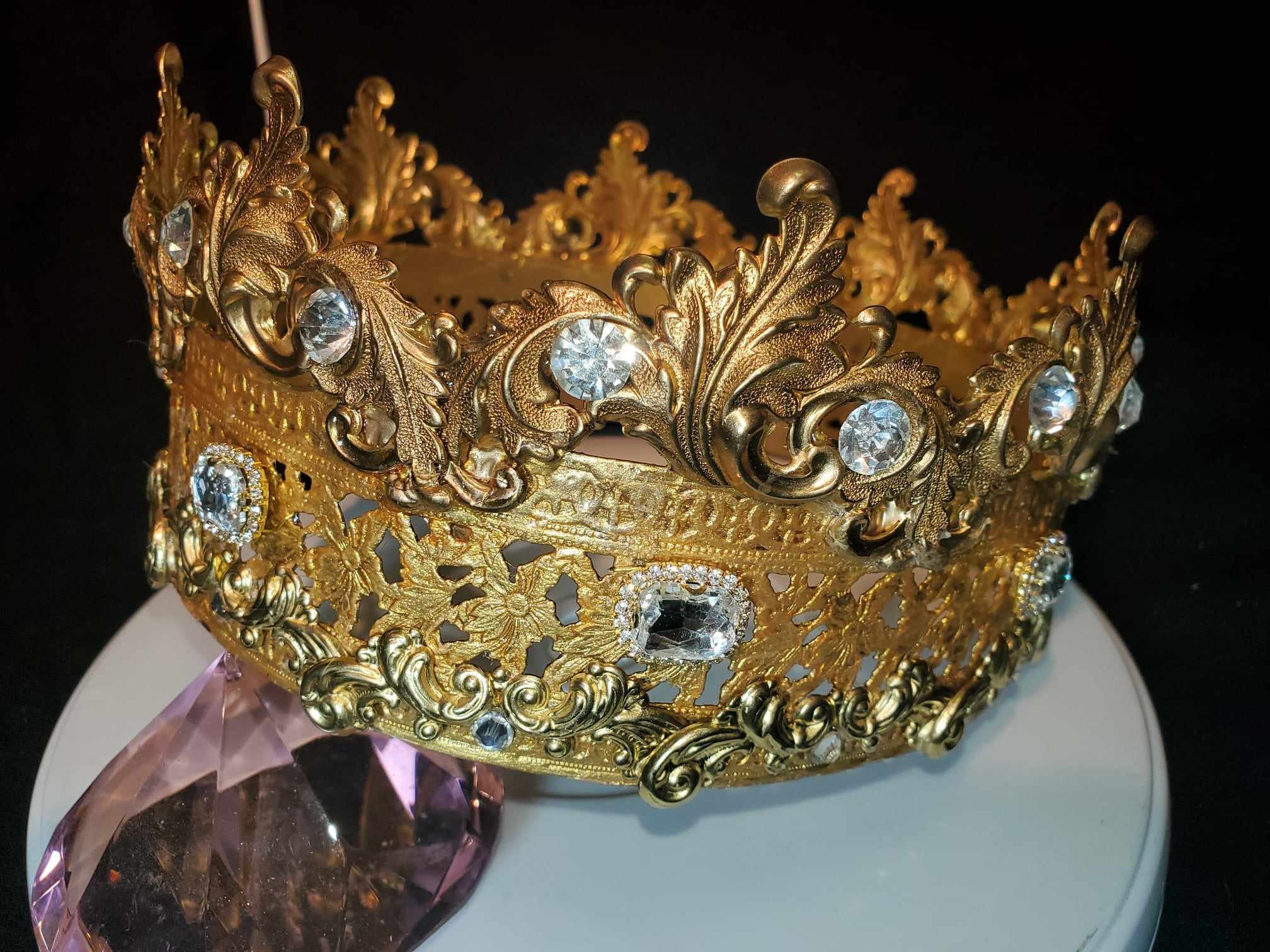 Crown of Darius, Medieval Crown, Custom Crown, Party Crown, Mens Crown ...