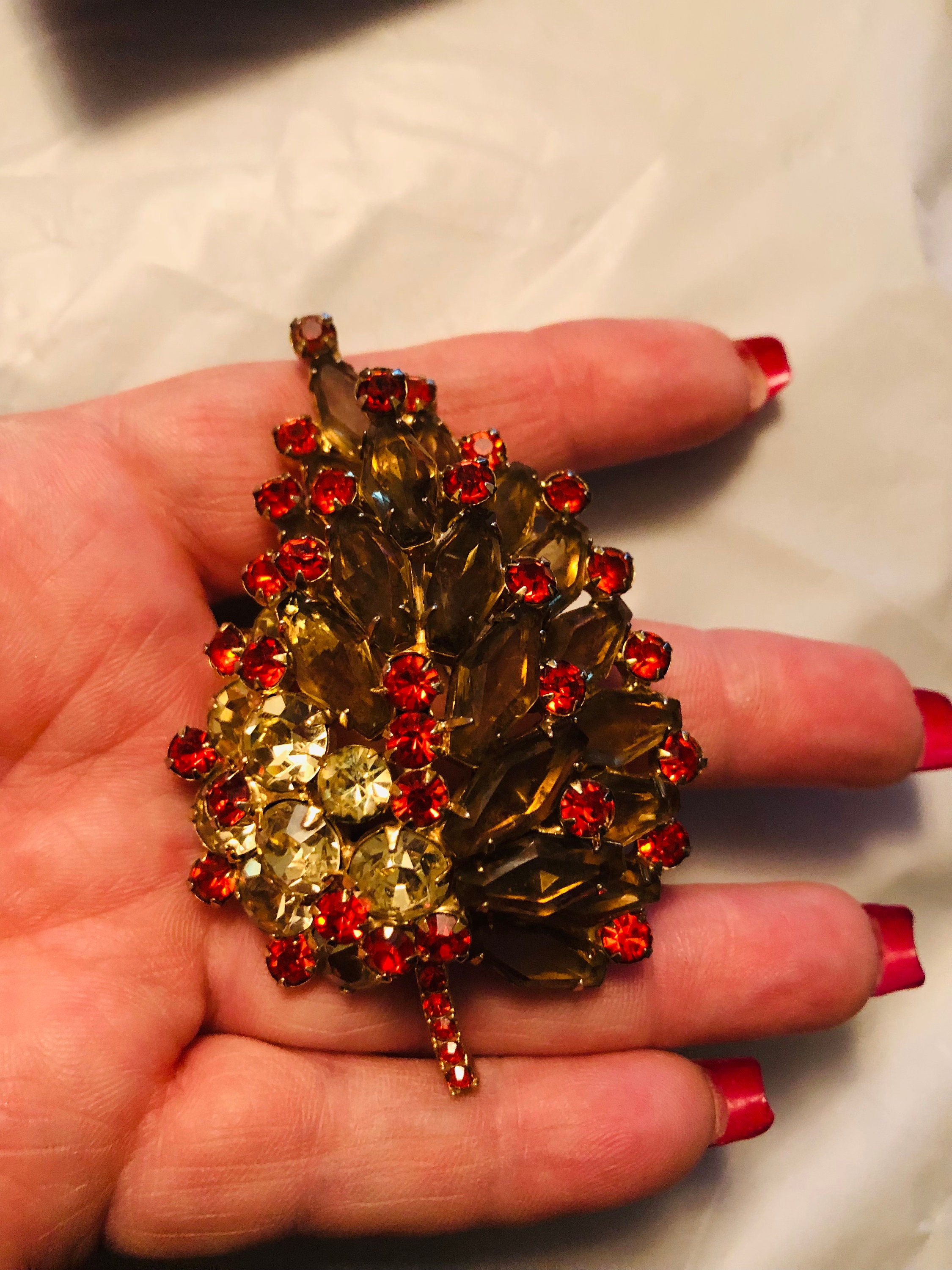 Vintage Juliana Brooch Verified - Etsy