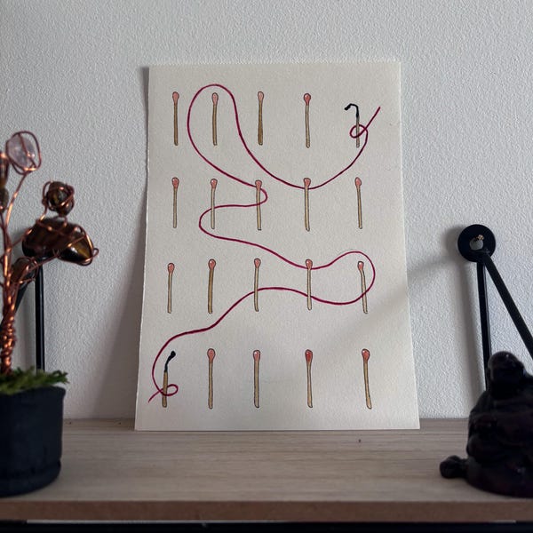Red String - Etsy