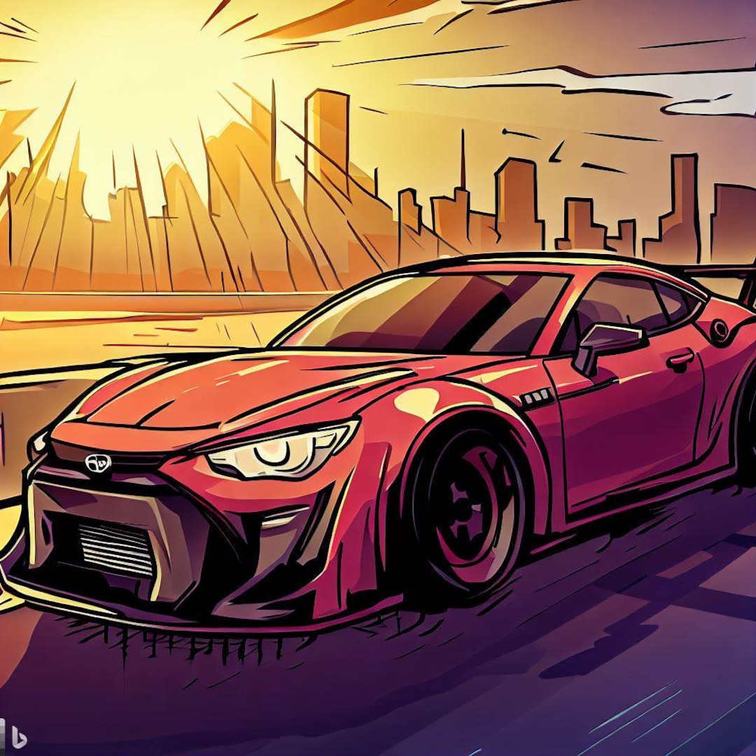 GR Supra Anime Digital Download - Etsy