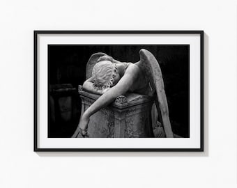 Angel Weeping Over Crib - Etsy