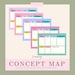 Digital PDF Instant Download Concept Map Bundle - Etsy
