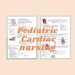 Pediatric Nursing Notes, Cardiac Disorders, RN - Etsy
