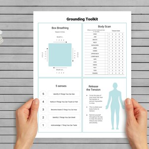 Grounding Toolkit, Crisis Coping Skills, Fast-acting Stress Relief ...