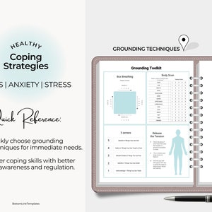 Grounding Toolkit, Crisis Coping Skills, Fast-acting Stress Relief ...