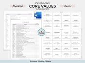 Values Coloring Worksheet Therapy Tool Self-help Resource - Etsy Canada