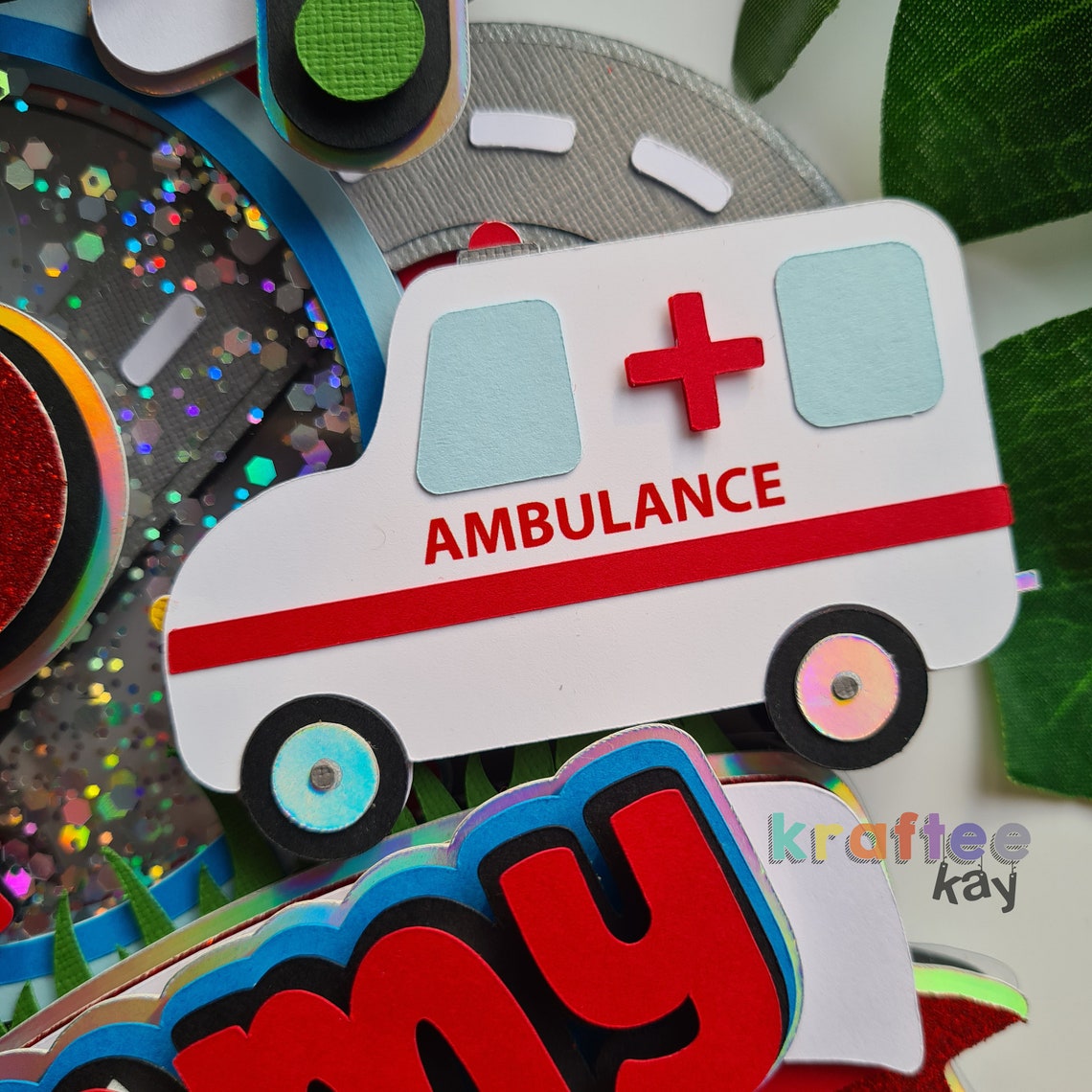 Custom Emergency Vehicle Cake Topper Birthday Cake Topper - Etsy UK