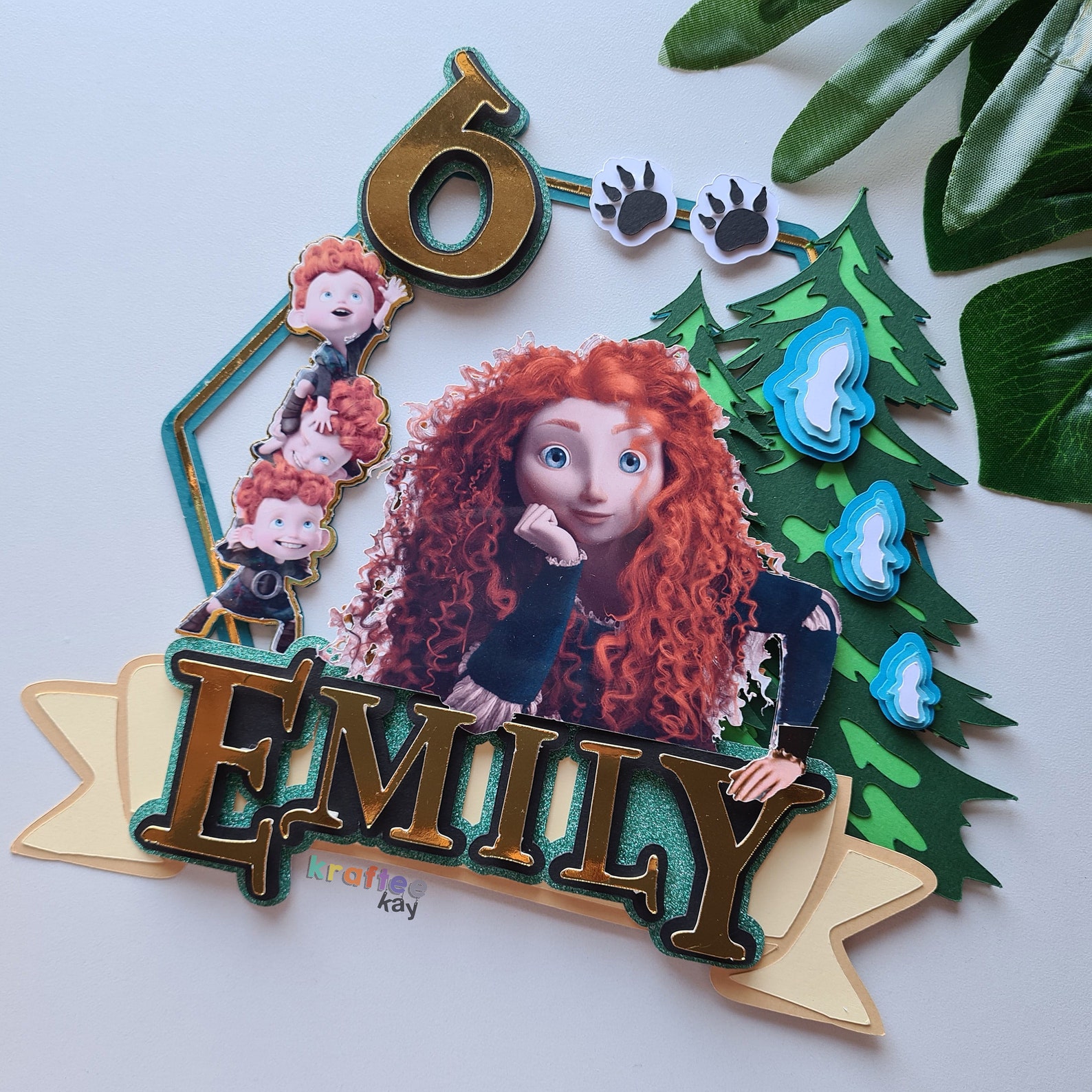 Disney brave cake toppers - myteaplus