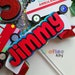 Custom Emergency Vehicle Cake Topper, Birthday Cake Topper, Personalize ...