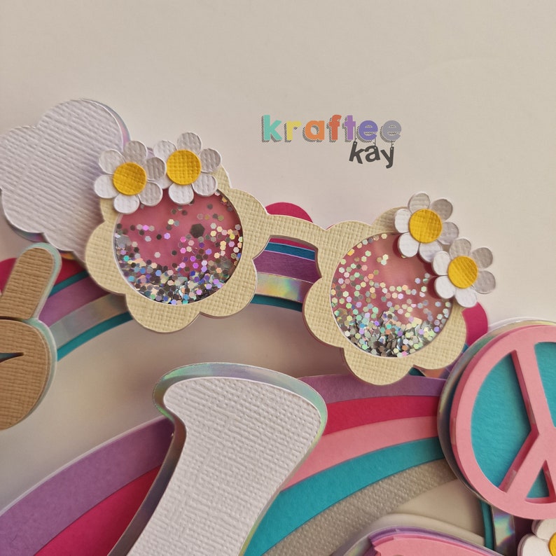 Custom Groovy One Cake Topper Birthday Cake Topper - Etsy