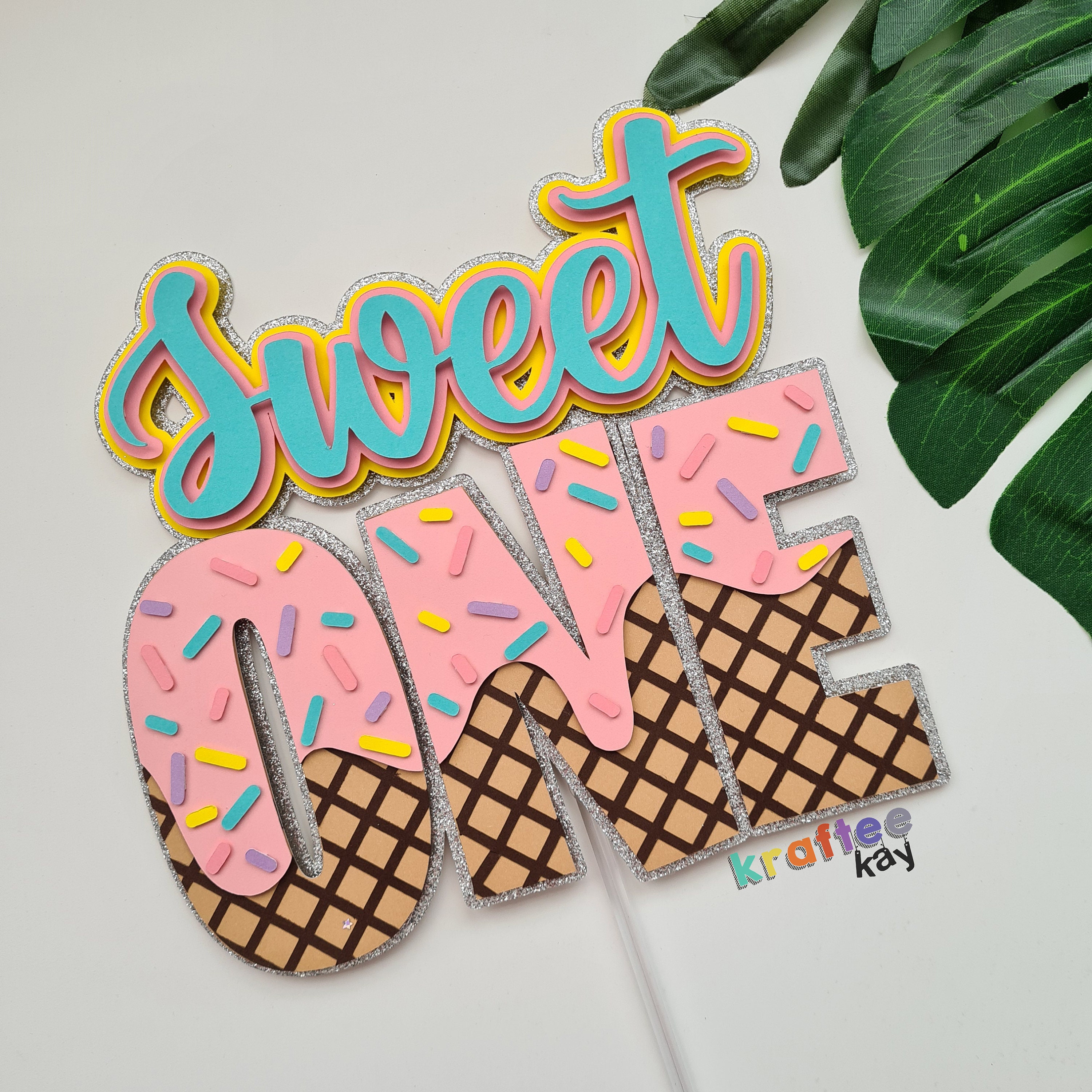 Sweet One Cake Topper Birthday Cake Topper Toddler Birthday - Etsy UK