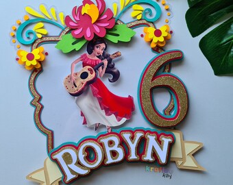 Elena Cake Topper - Etsy