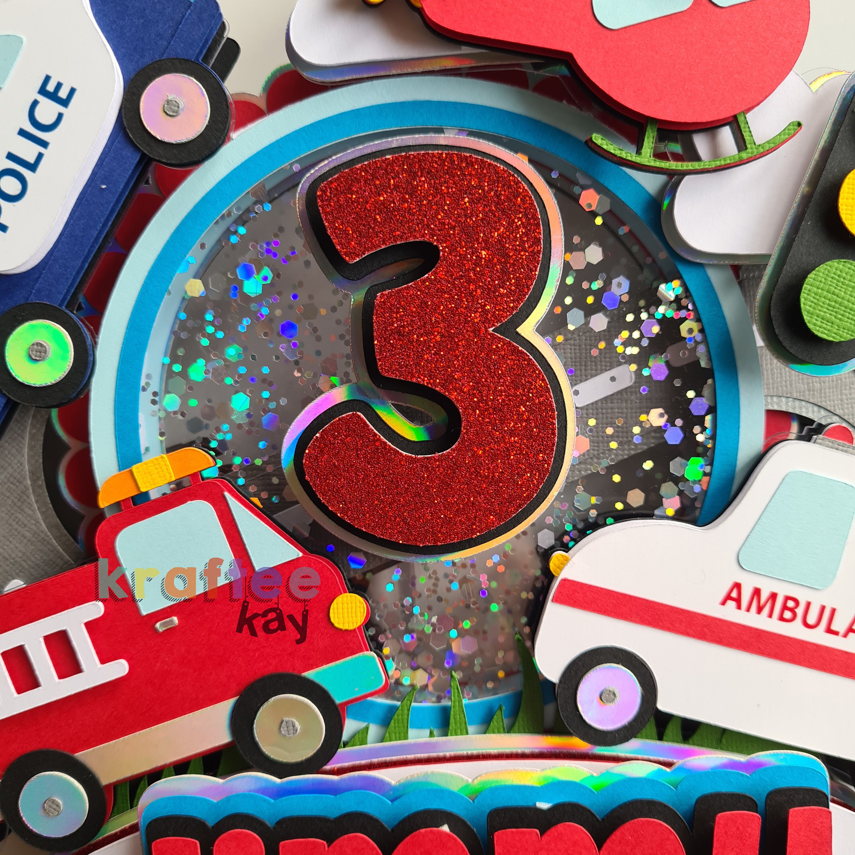 Custom Emergency Vehicle Cake Topper Birthday Cake Topper - Etsy UK