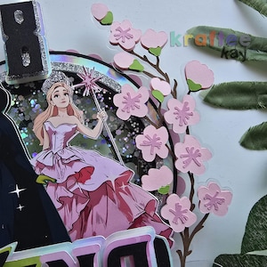Wicked Cake Topper | Glinda & Elphaba Birthday Decor | Musical Party ...