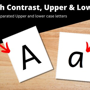 ABC Flash Cards. Printable. Uppercase Lowercase. Alphabet Cards. Pre-k ...