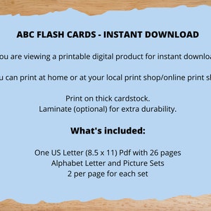 ABC Flash Cards. Alphabet Practice. Letter Sounds. Learning Materials ...