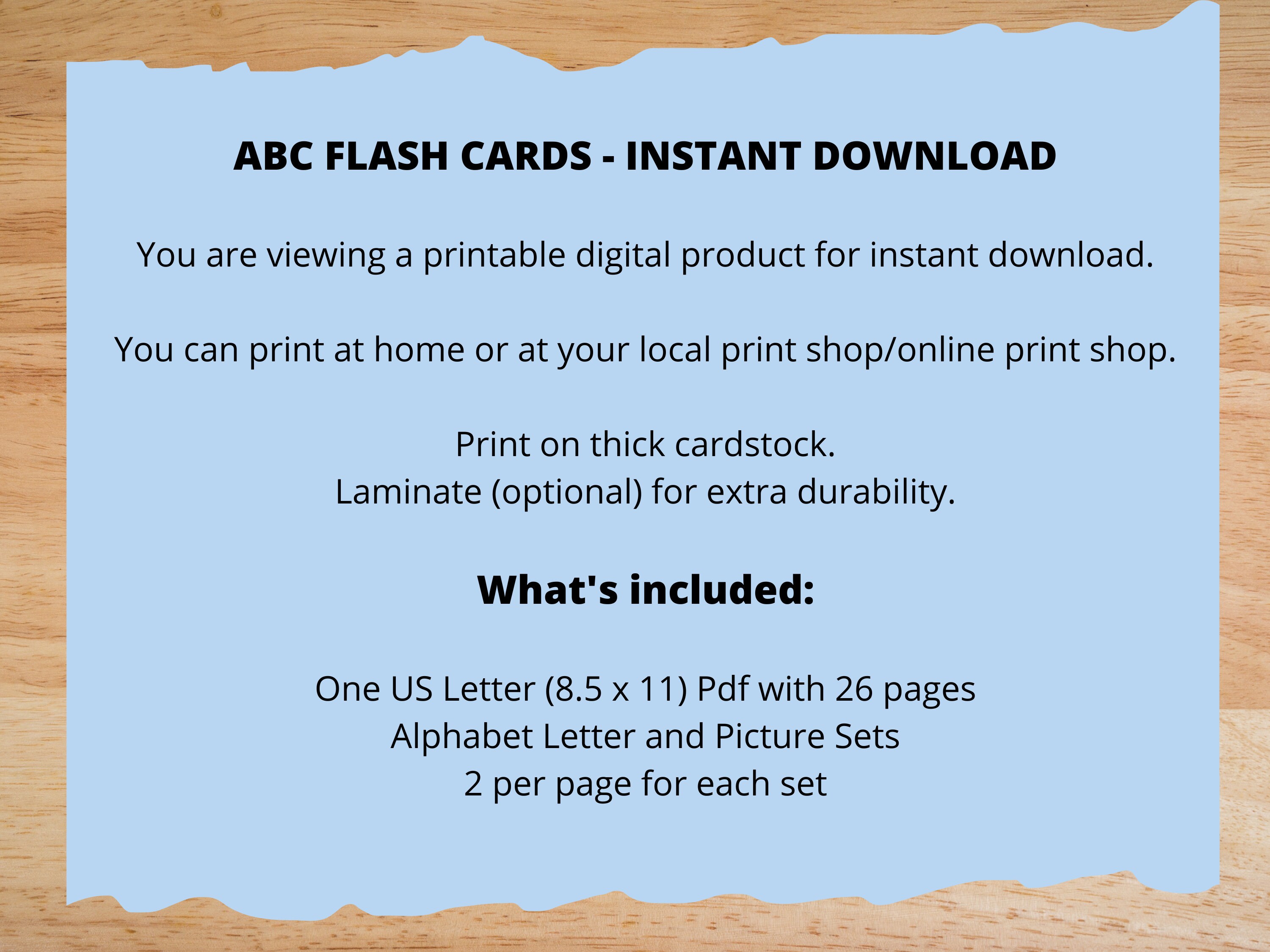 ABC Flash Cards. Alphabet Practice. Letter Sounds. Learning Materials ...