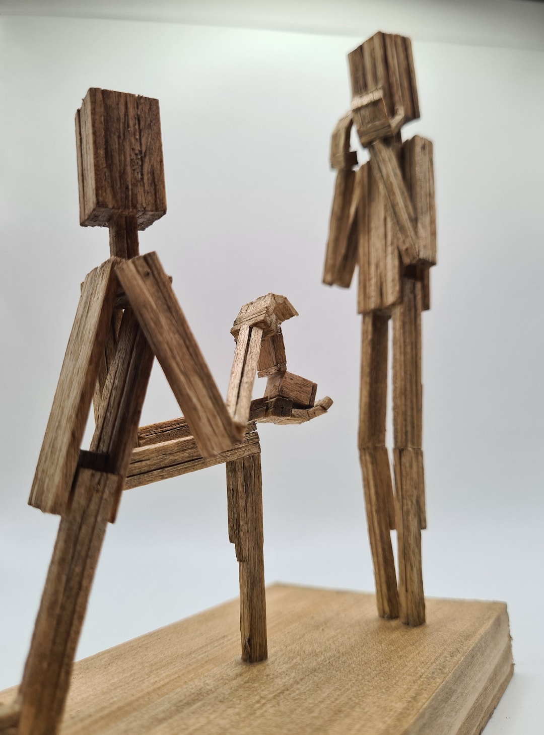 Proposal Handcrafted Wooden Matchstick Figures by Tiggidy Designs ...