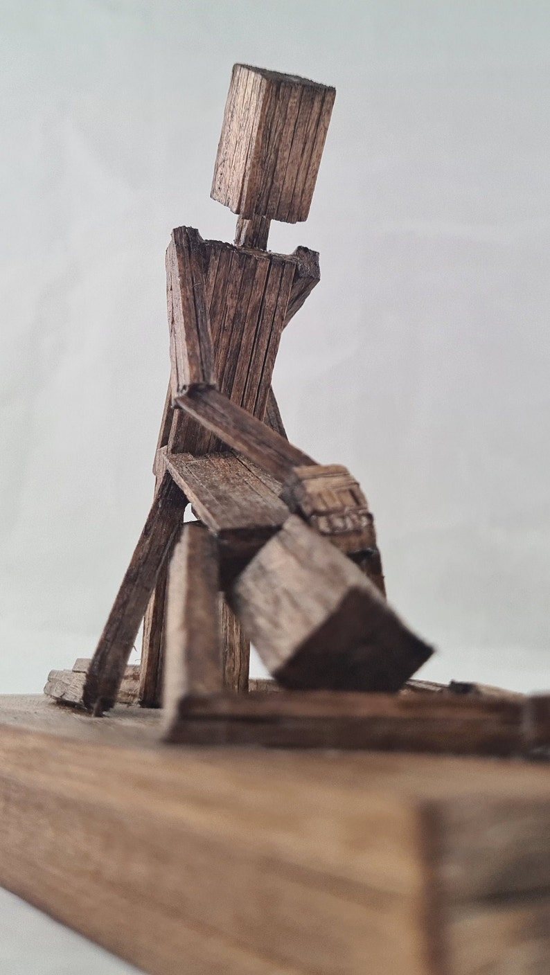 Doggy Style Sex Position Bound Series One Handcrafted Wooden Matchstick ...