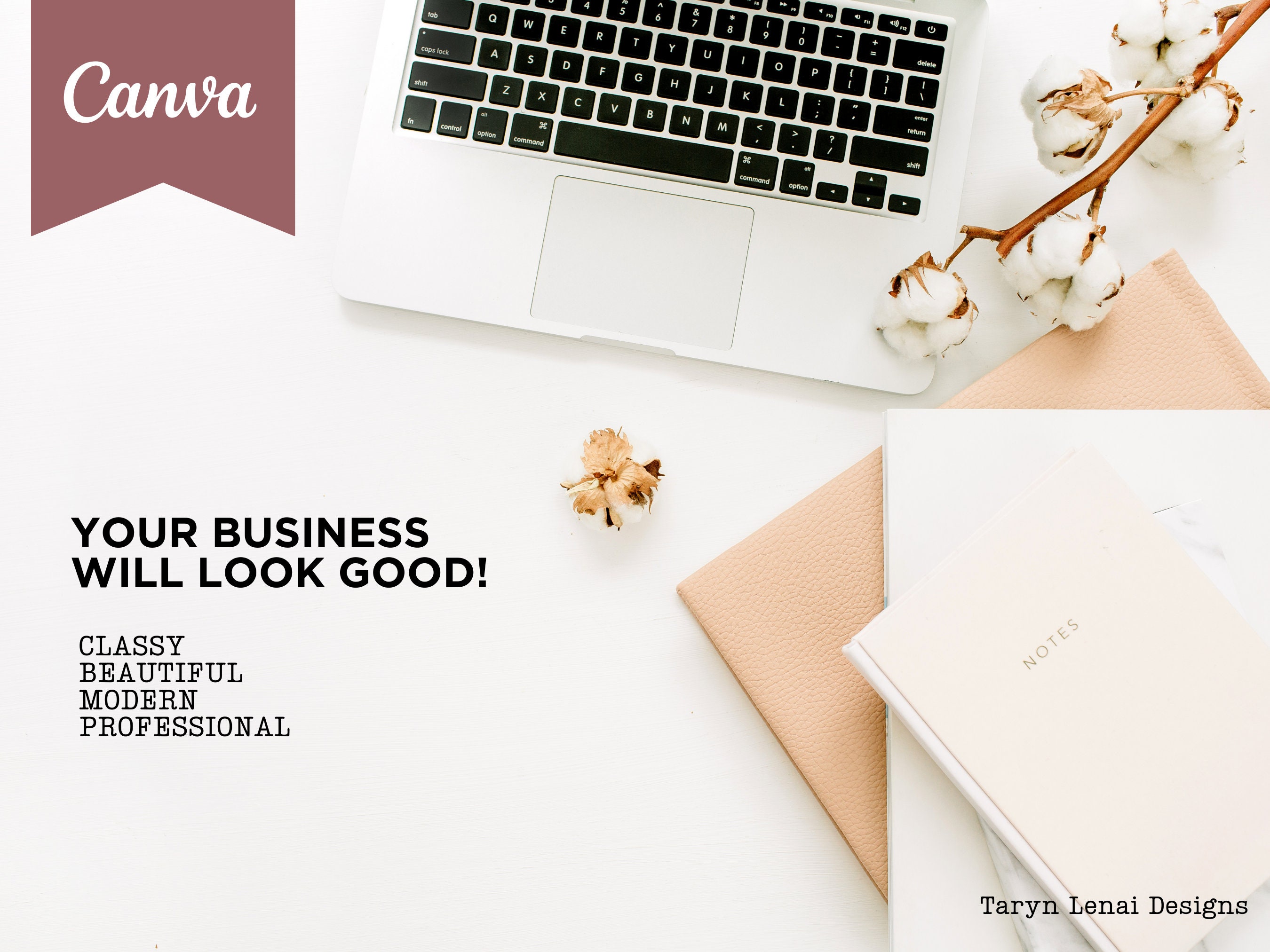 Gift Card Template Aesthetic Design Small Business Marketing Social ...