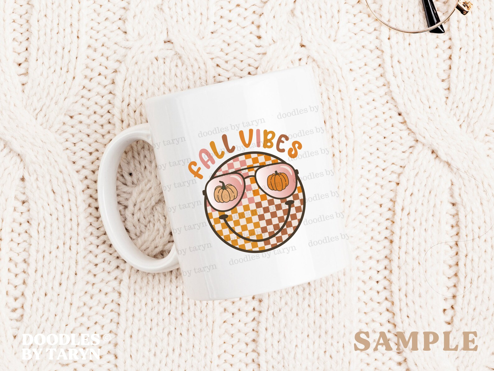 Smiley Face Fall Vibes PNG Retro Sublimation Design Fall - Etsy