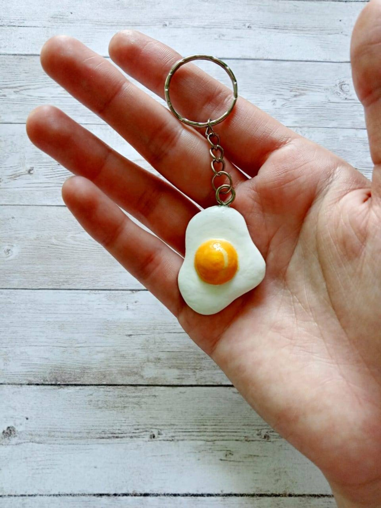 Miniature Food Charm Handmade Keychain Food Funny Keyring | Etsy