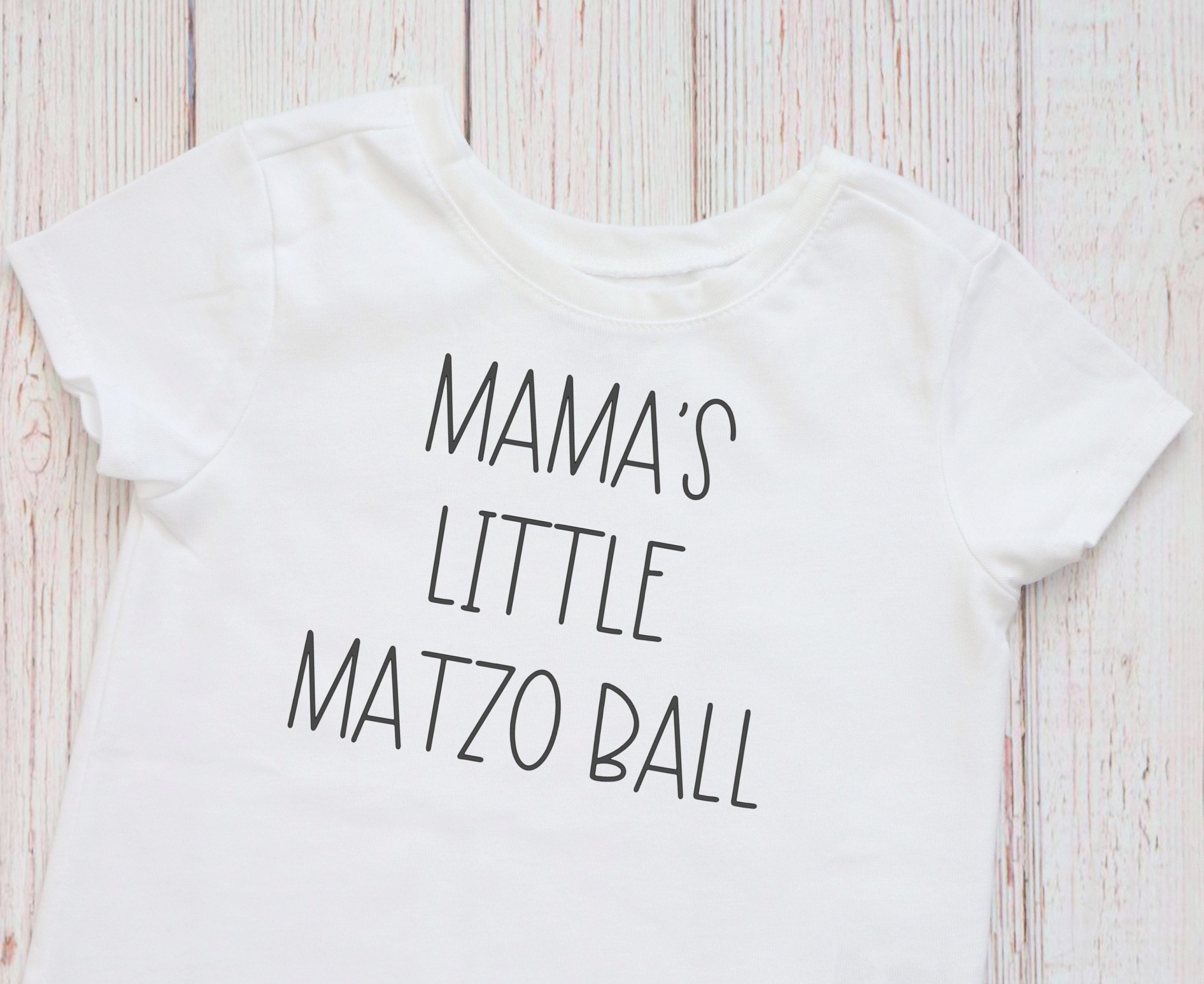 Mamas Little Matzo Ball Toddler Shirt Passover Seder Outfit - Etsy