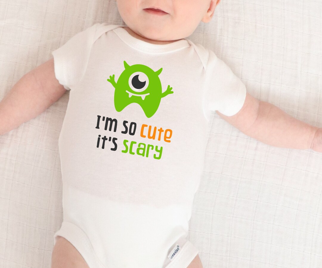 Halloween Monster Baby ONESIES® Bodysuit, 1st Birthday Monster Outfit ...